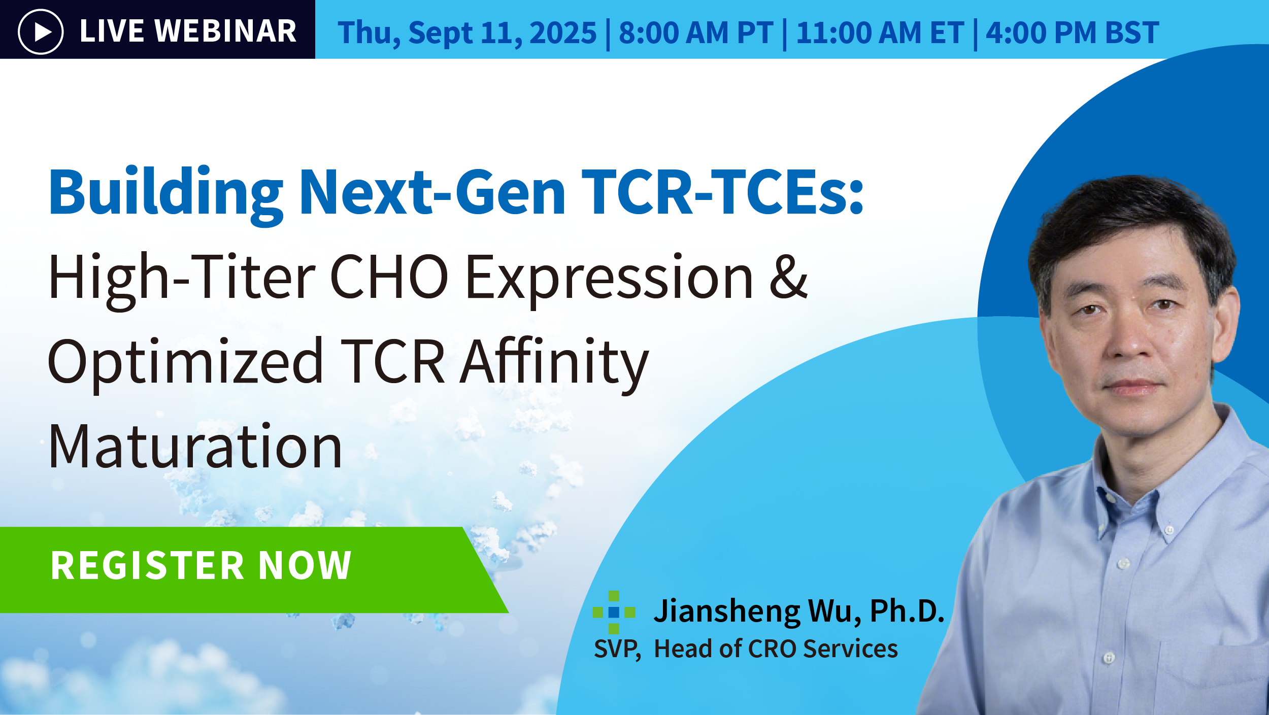 Next-Gen TCR-TCEs | Webinars | WuXi Biologics