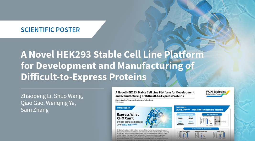Novel HEK293 Stable Cell Line Platform – Scientific Poster