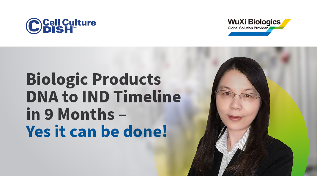 Biologic Products DNA to IND Timeline in 9 Months – Yes it can be done!