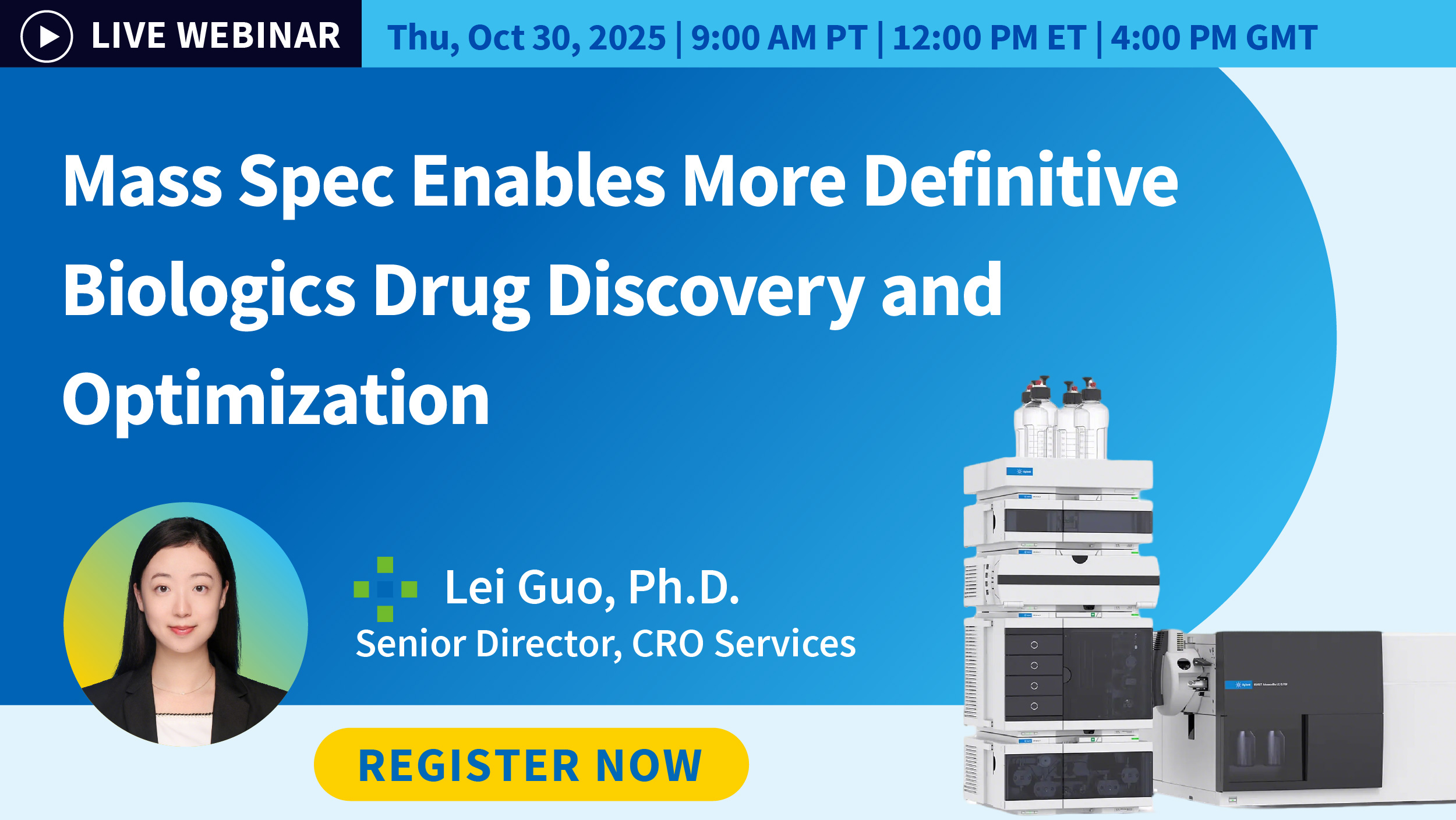 Mass Spec for Biologics | Webinars | WuXi Biologics